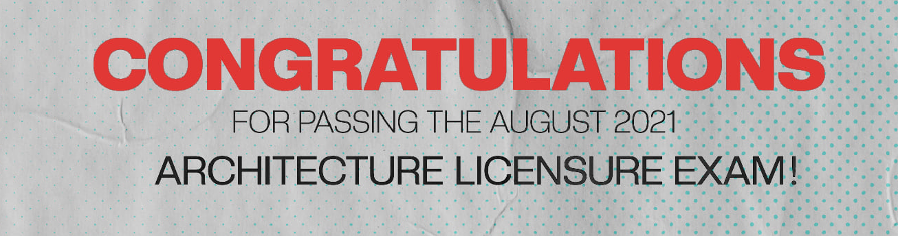 UP Mindanao congratulates the August 2021 Architecture Licensure Exam ...