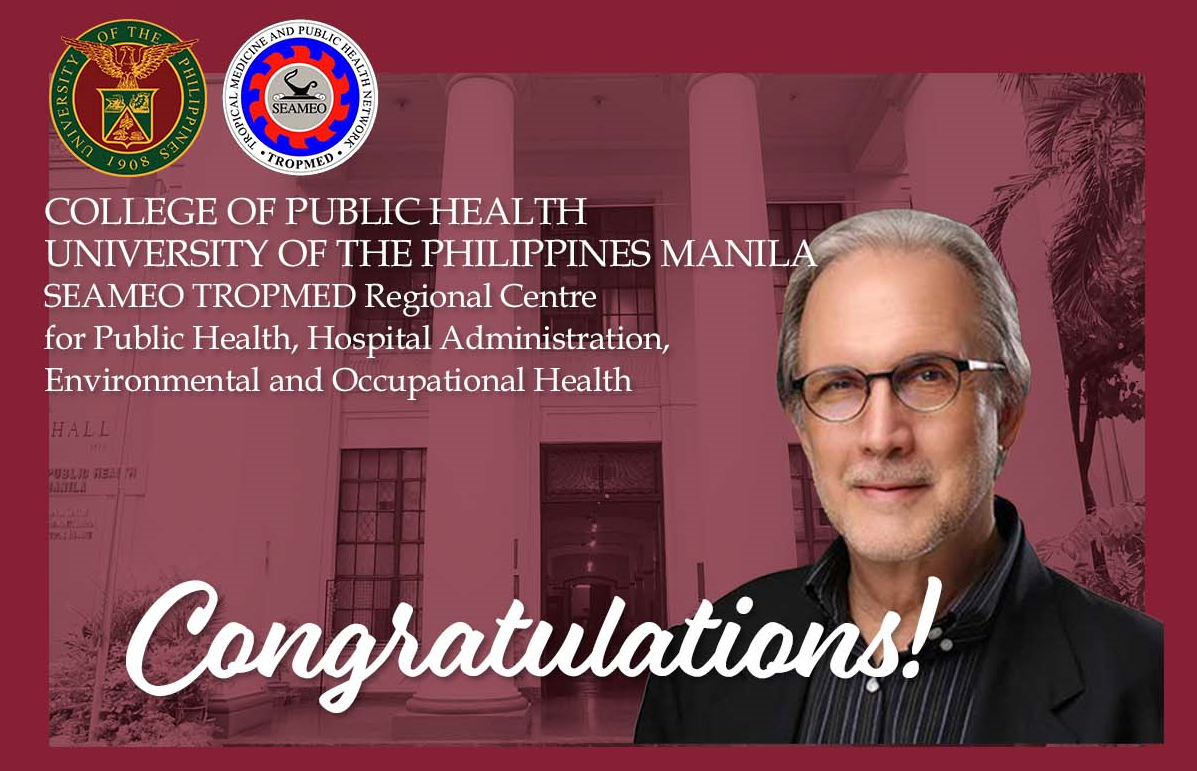 UPCPH congratulates Dr. Steven Muncy for being a recipients of the 2021 ...