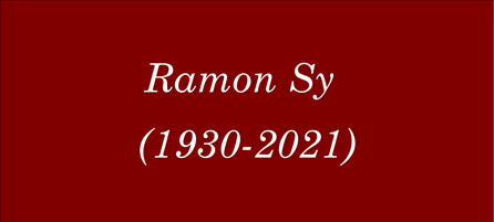 Ramon Sy passes away at 91 – UP Alumni Website