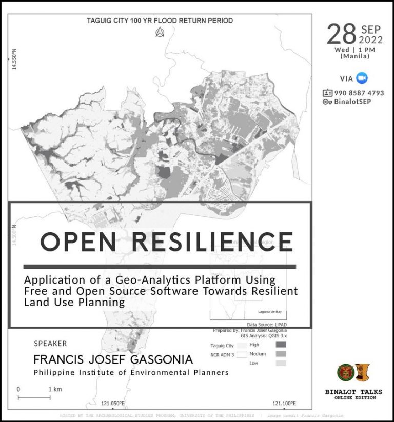 Binalot Talks: Open Resilience: Application of a Geo-Analytics Platform ...