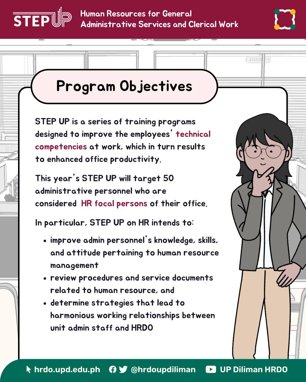STEP UP on Human Resources for General Administrative Services and ...