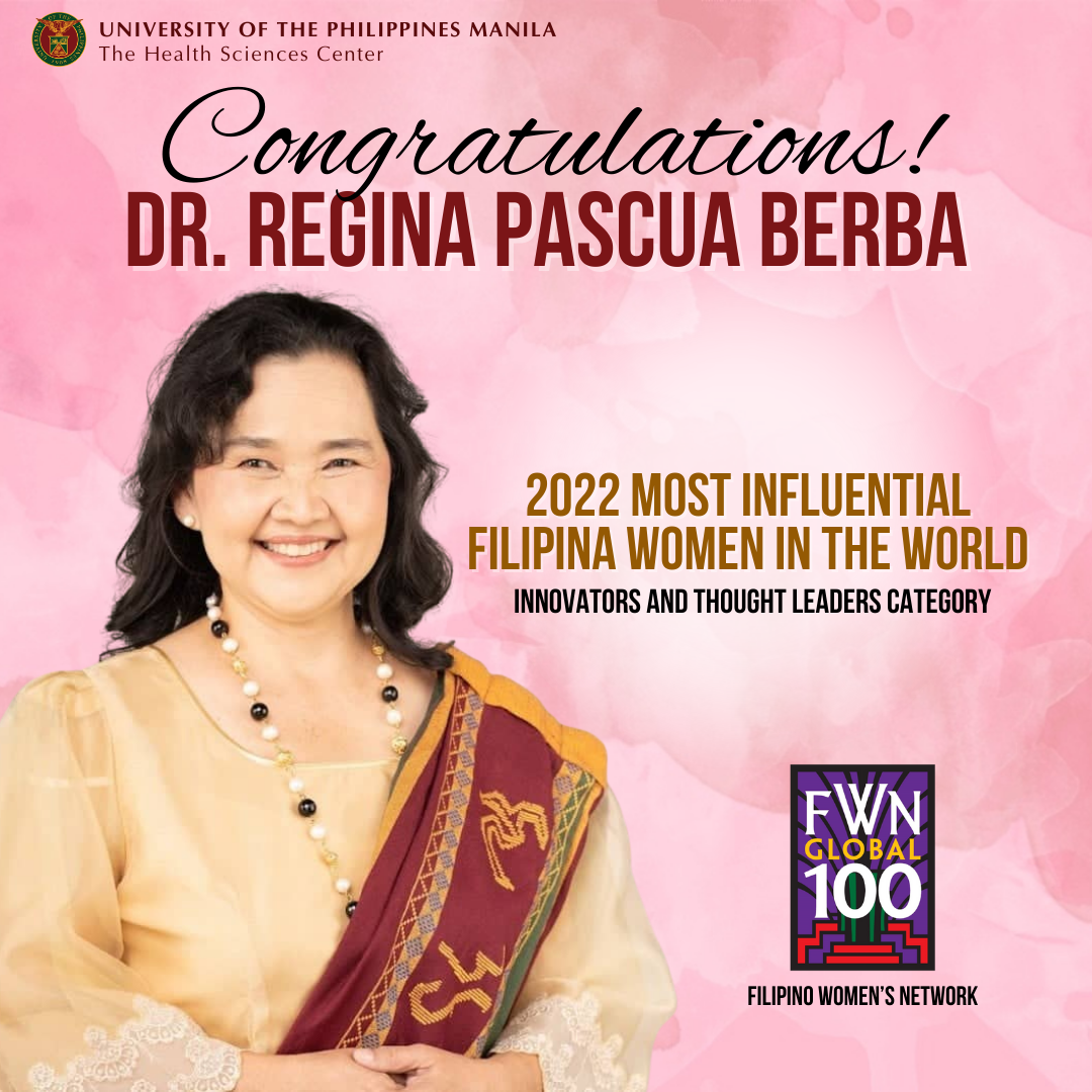 Dr. Berba is Filipino Women’s Network 2022 Most Influential Filipina ...
