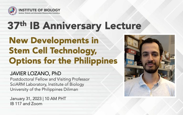 37th IB Anniversary Lecture: New Developments in Stem Cell Technology ...