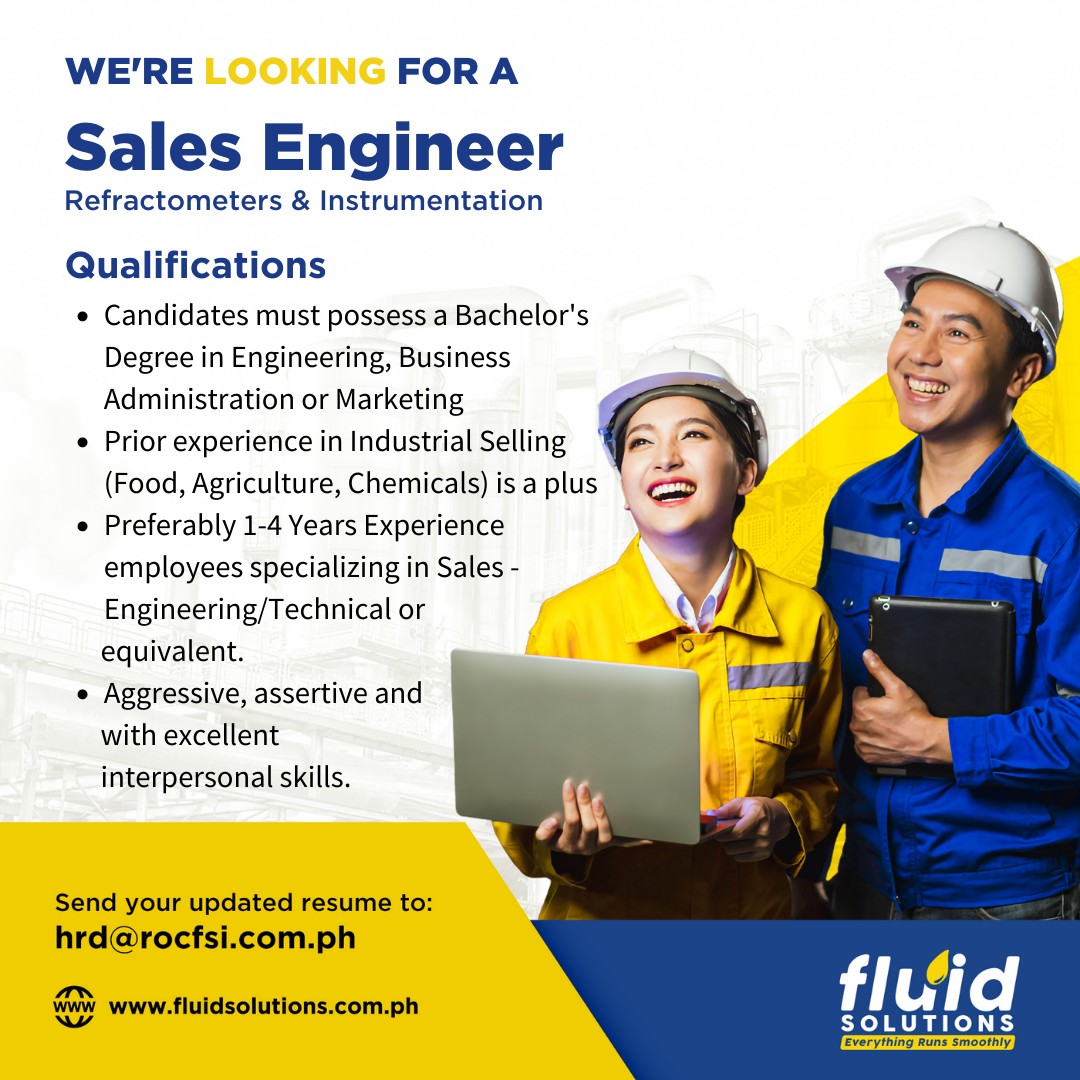 Fluid Solutions, Inc. (Sales Engineers) – UP Alumni Website