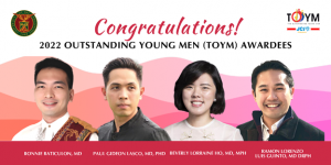 Four UPCM alumni among the TOYM awardees for 2022 – UP Alumni Website
