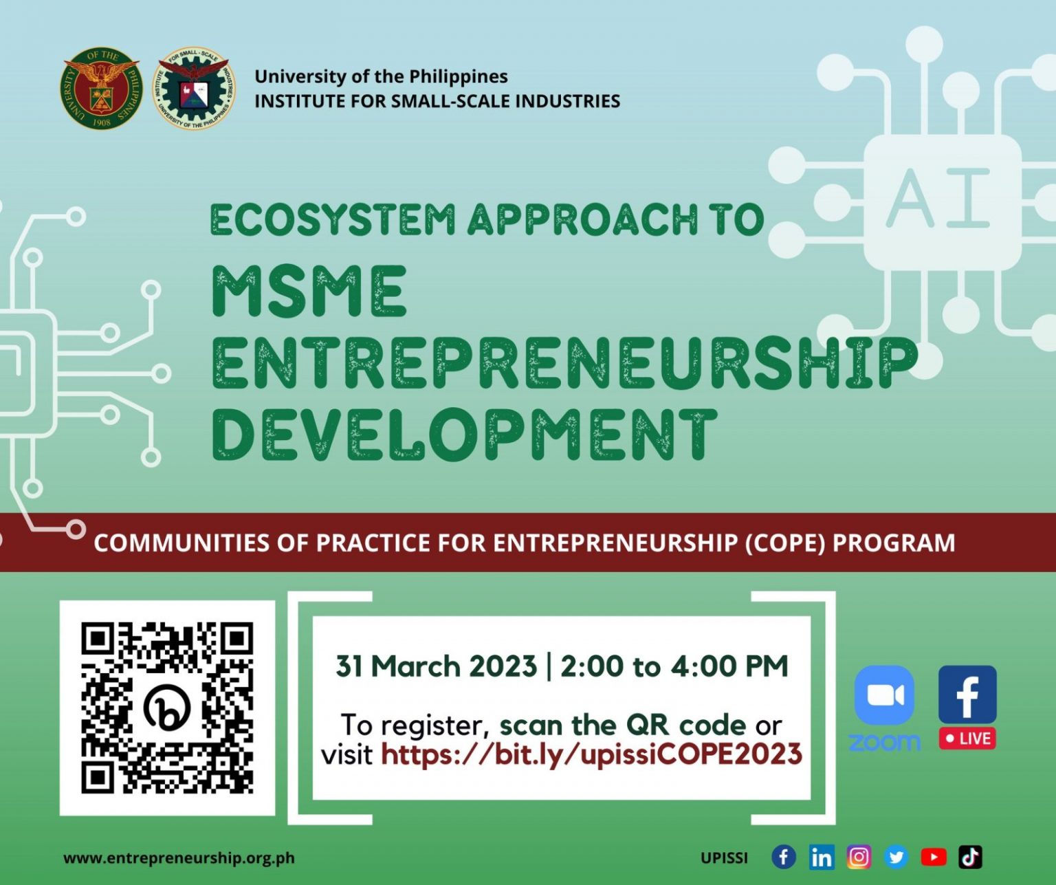 Ecosystem Approach to MSME Entrepreneurship Development – UP Alumni Website