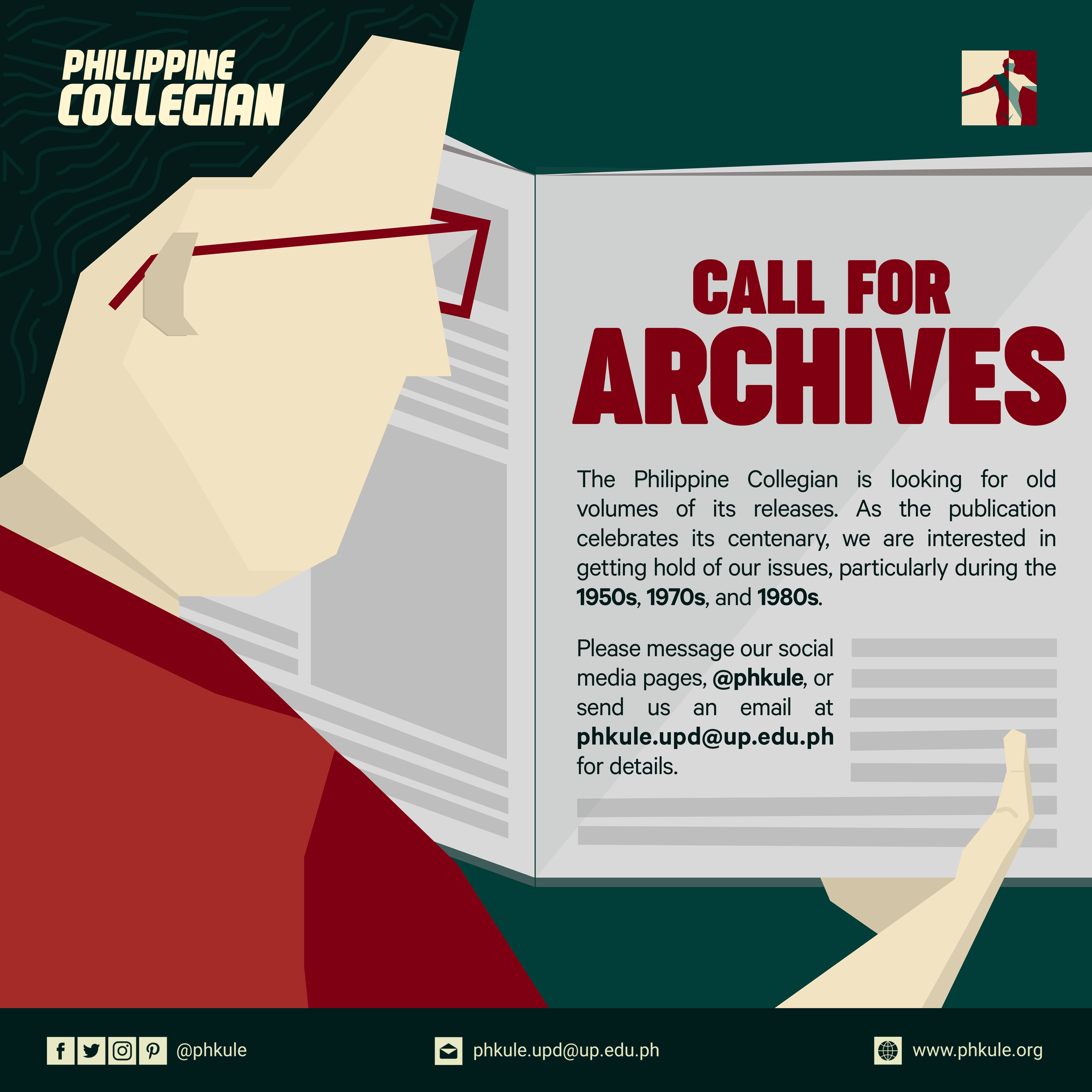 CROWDSOURCING FOR PHILIPPINE COLLEGIAN ARCHIVES! – UP Alumni Website