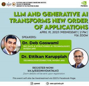 LLM and Generative AI Transforms New Order of Applications – UP Alumni Website