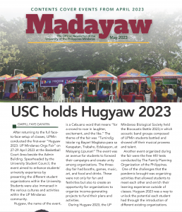 Read the Madayaw May 2023 issue, UP Mindanao Official Newsletter – UP ...
