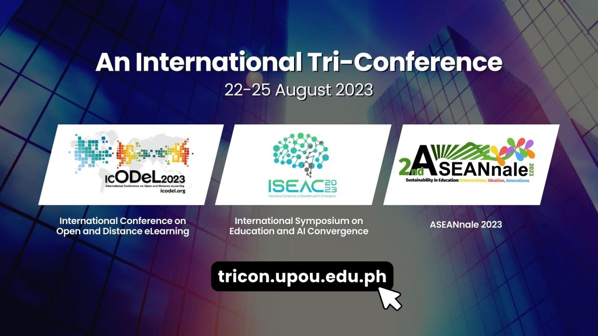 Tri-Conference 2023 (ICODeL, ISEAC, ASEANnale) “Sustainability in ...