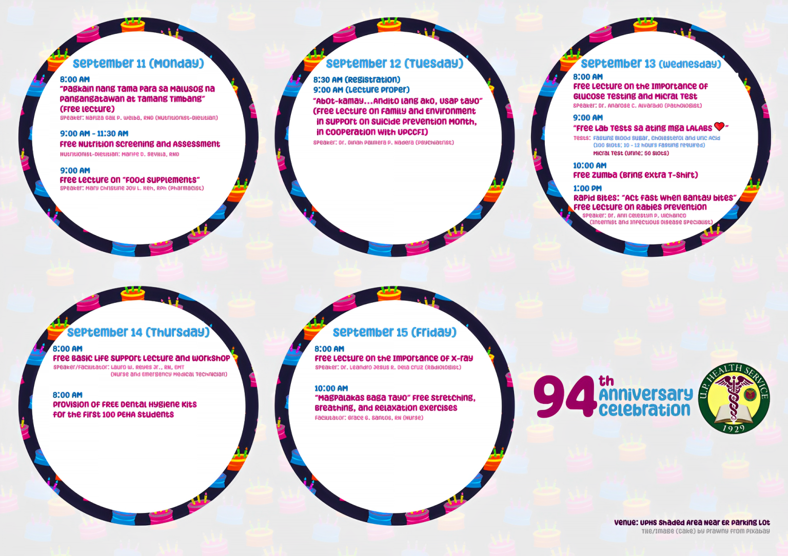 94th anniversary celebration of the UP Health Service – UP Alumni Website
