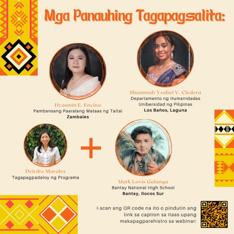 Dayuday 3: Bahaginan ng Pagtuturo ng Panitikan ng Iba’t ibang Pangkat-Etniko ng Pilipinas sa ...