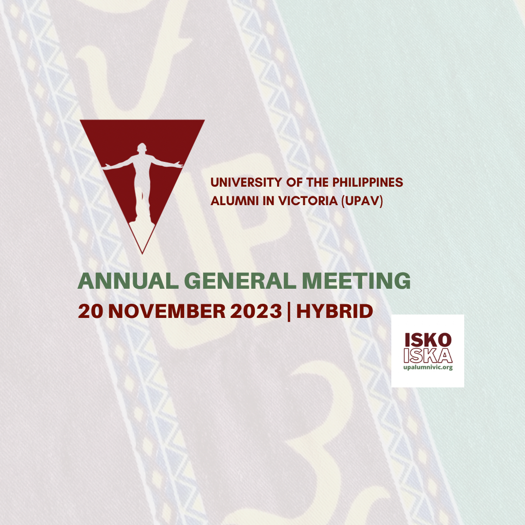 UP Alumni in Victoria Annual General Meeting – UP Alumni Website