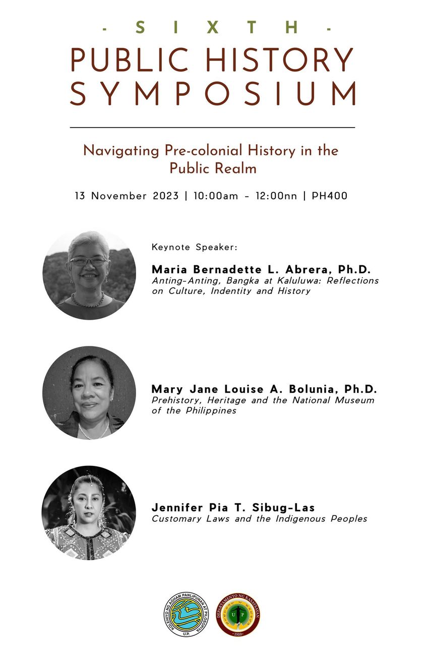 Sixth Public History Symposium: Navigating Pre-colonial History in the ...