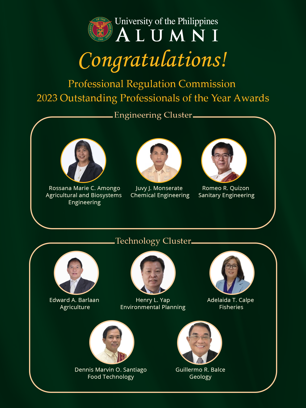 UP alumni named among the Outstanding Professionals of 2023 – UP Alumni ...