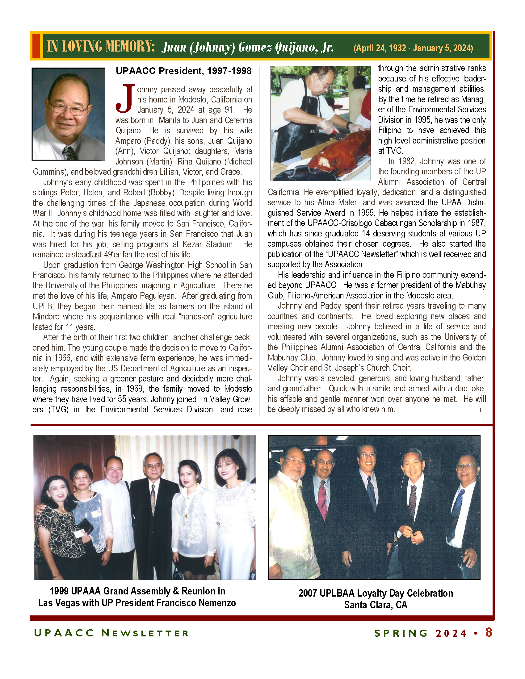 UP Alumni Association of Central California Spring 2024 Newsletter – UP ...