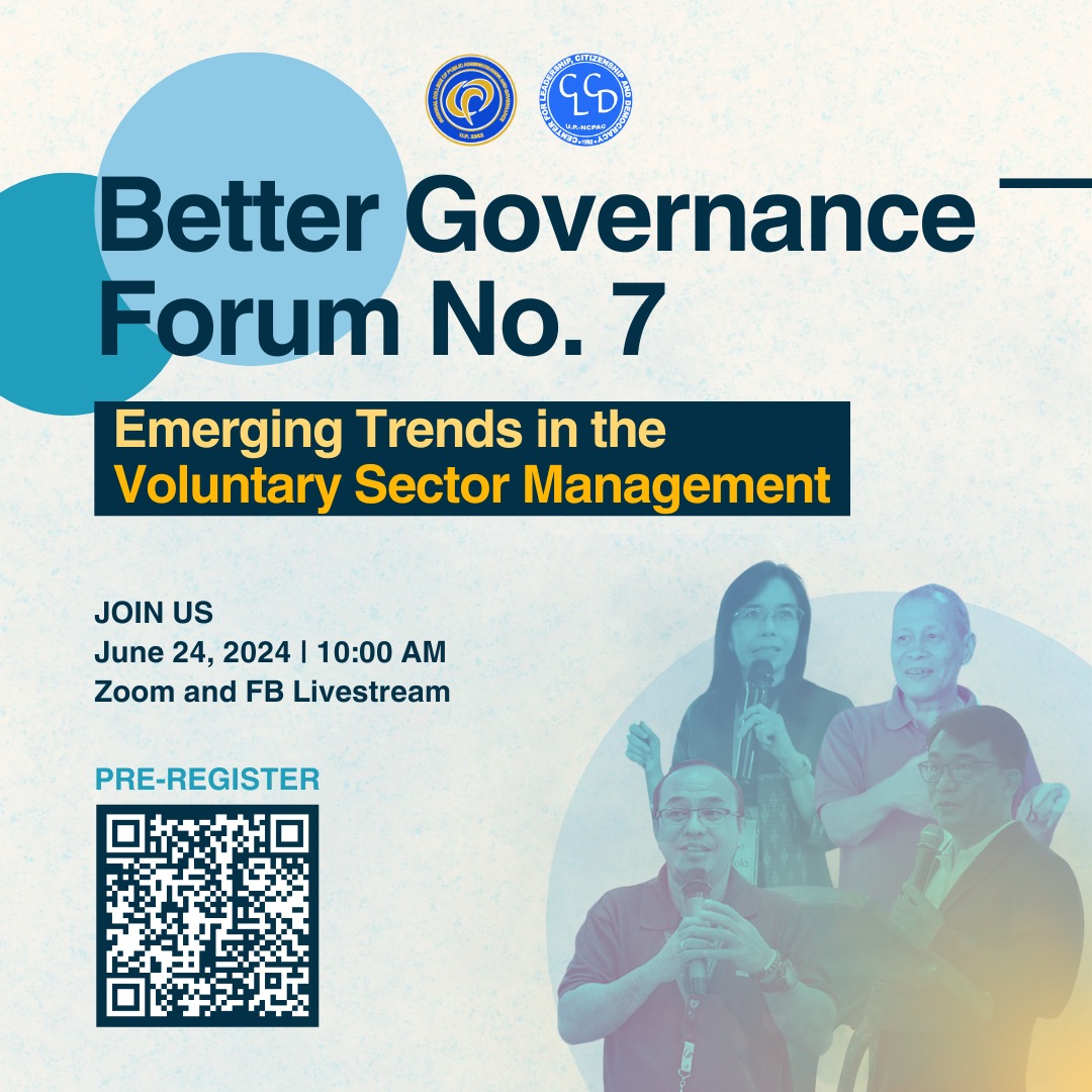 Better Governance Forum No. 7: Emerging Trends in the Voluntary Sector ...