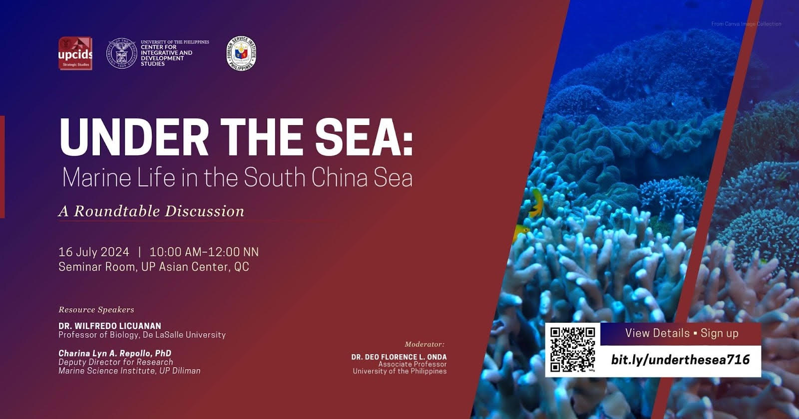 Under the Sea: Marine Life in the South China Sea – UP Alumni Website