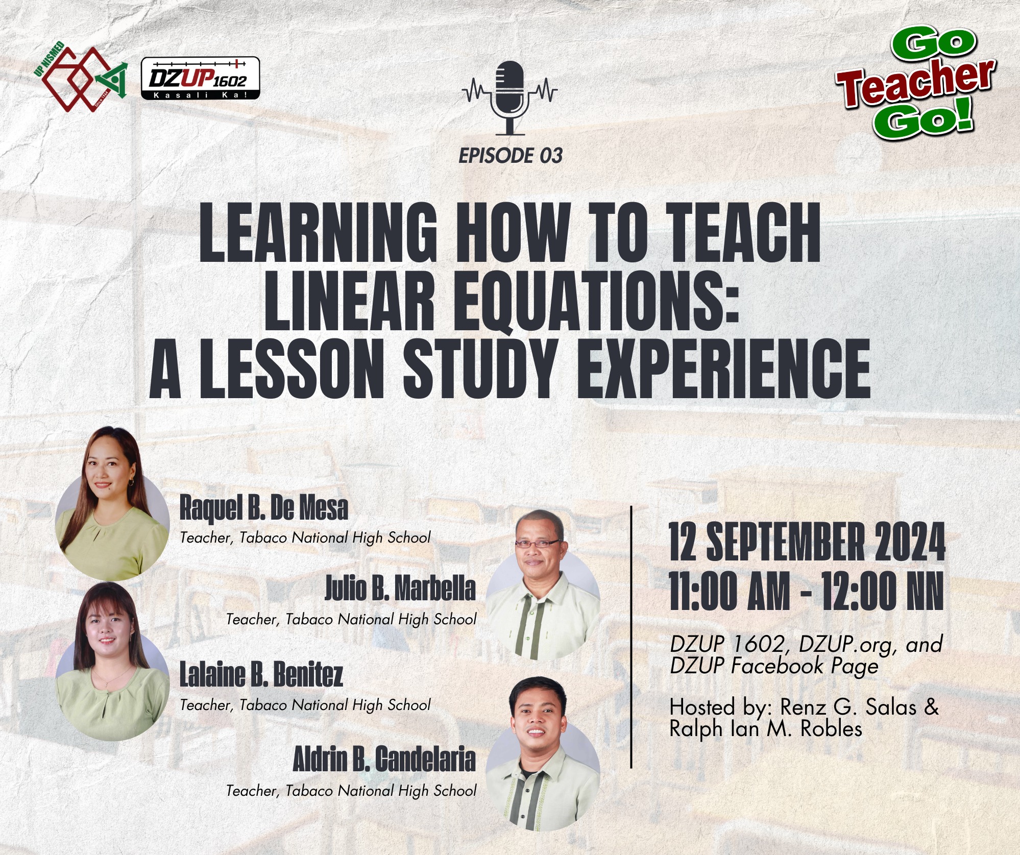 “Learning How to Teach Linear Equations: A Lesson Study Experience ...