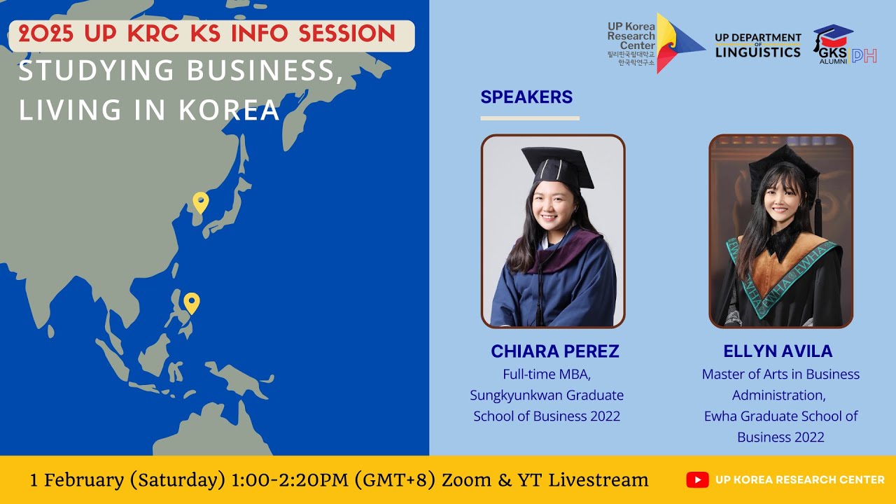 2025 UP KRC KS Info Session: Studying Business, Living in Korea – UP Alumni Website