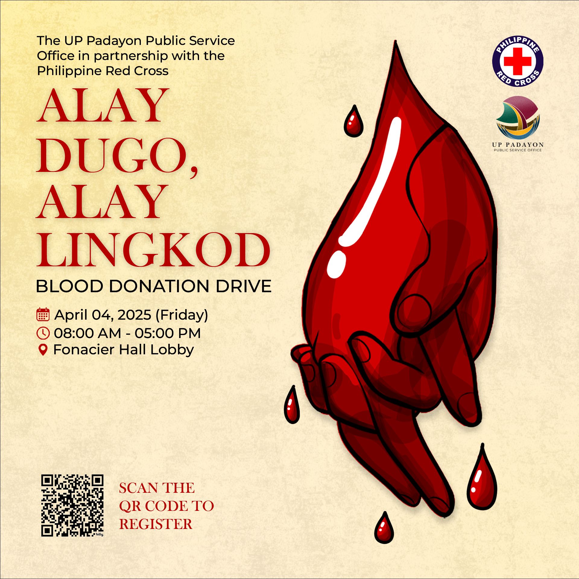 “Alay Dugo, Alay Lingkod” Blood Donation Drive – UP Alumni Website